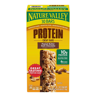 NatureValley黑巧花生酱蛋白棒