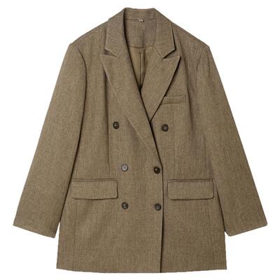 气质通勤宽松西装外套