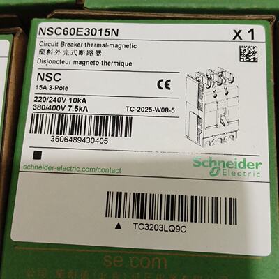 议价Molded Case Circuit Breaker Nsc60e3015n 2025 Shipment Co