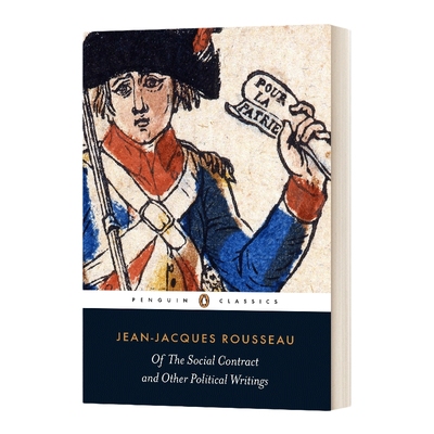 社会契约论 卢梭 英文原版 Social Contract Political Writings 英文版 进口英语原版书籍