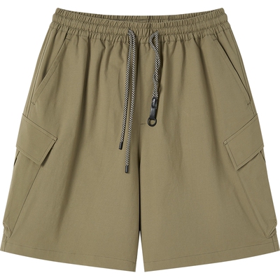 CHINISM丨美式复古直筒裤子男春夏微弹宽松休闲裤/CXKB28M7223