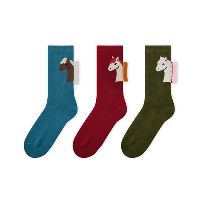 上森派系senpop新年本命年红袜子