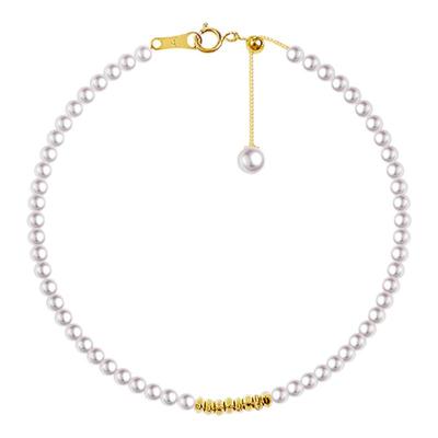 BEAUFINA淡水近圆珍珠手链