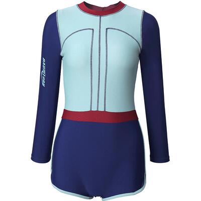 泳衣热浪款复古遮肚显瘦泳衣