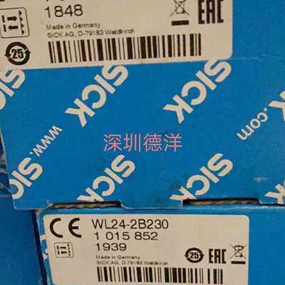 售前询价可维修议价-WL24 1015852感测器SICK 全新2B230原装