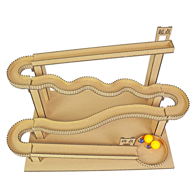 三年级科学课过山车作品+2米轨道