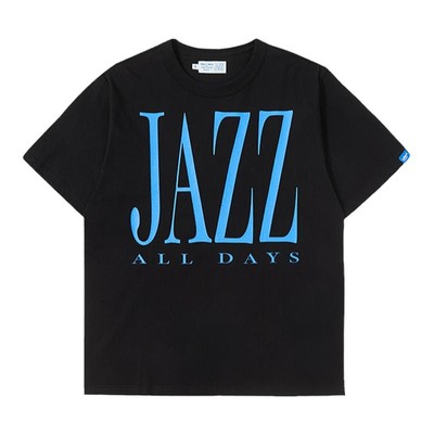 原创短袖休闲男女印花JAZZ