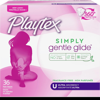 PLAYTEX倍得适柔滑内置导管游泳