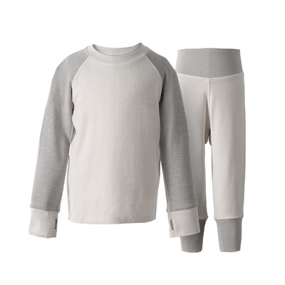 cutelife儿童家居套装秋冬高领上衣秋衣秋裤