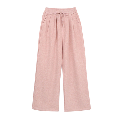 FFBLUE四色加绒窄版糯米裤