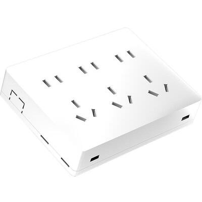 国际电工家用白色明装开关插座