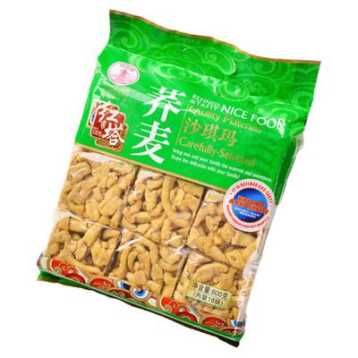 云南老式荞麦沙琪玛600g软糯糕点