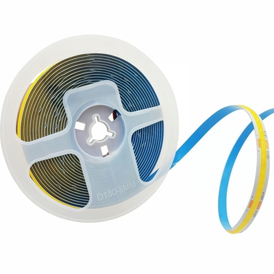 12V 低压 8mmCOB 灯带，320 灯高显指 12W 高亮 2.5cm可剪调色温