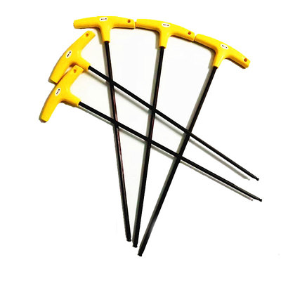 VANDESS牌T型内六角机械维修安装调试S2材质扳手平头球头进口包邮