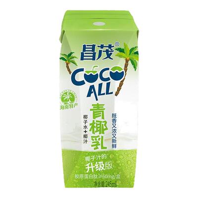 昌茂海南青椰乳245ml饮品