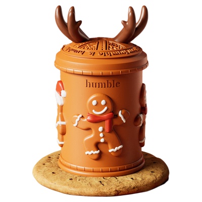 humble姜饼人香薰蜡烛圣诞节礼物