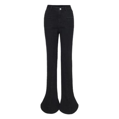 【商场同款】HPLY荷比俪季复古马蹄裤微喇裤HYD33420175-1