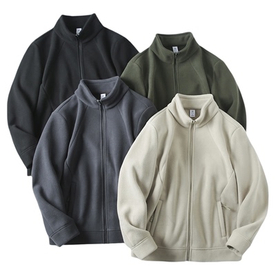 纯色百搭休闲男生户外运动外套