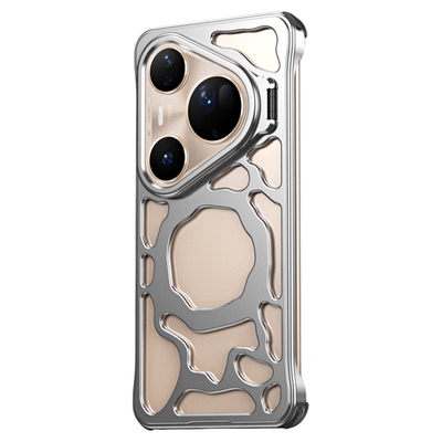 华为Pura80pro创意磁吸金属外壳