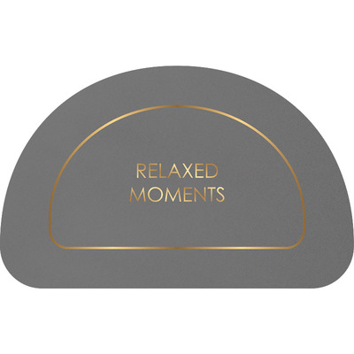 浴室吸水防滑地垫淋浴门口半圆