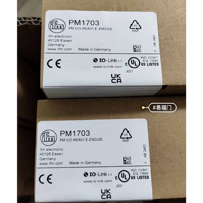 议价德国易福门ifm PM1703 PM1704 PM1708 PM1718 PM1706全新原装