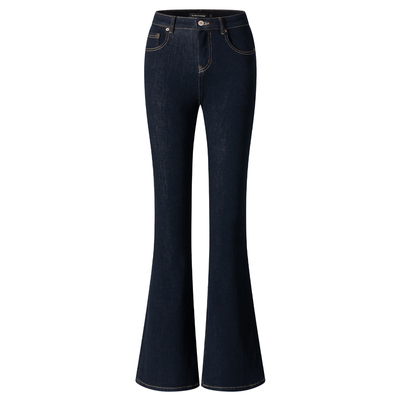 CLIMAX VISION经典高腰原色弹力超模裤紧身显瘦微喇牛仔裤女款