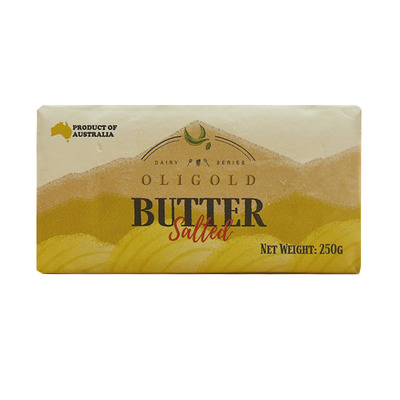 欧拉德得淡咸味黄油250g煎牛排