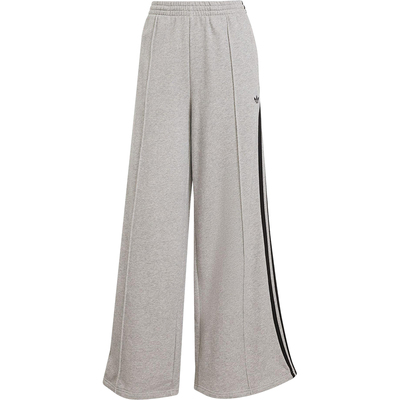 Adidas/阿迪达斯正品三叶草女士休闲运动阔腿刺绣日常长裤JV7476