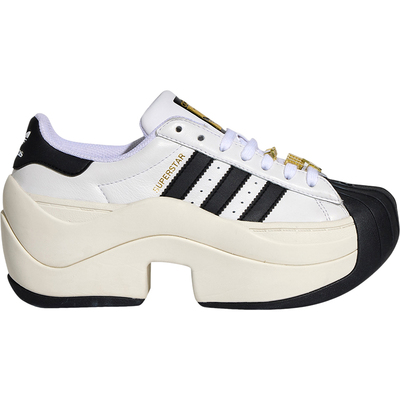 Adidas/阿迪达斯正品三叶草女士缓震厚底系带经典时尚板鞋JR9895