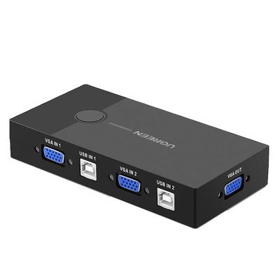 绿联KVMVGA切换器USB打印机共享