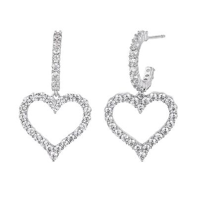 VITARING希腊原创爱心耳环女可爱