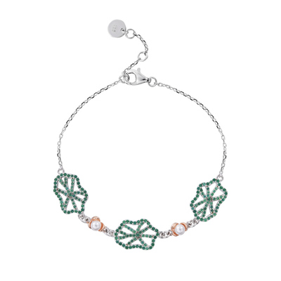 BENSHENG法式莫奈镀金手链女