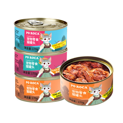 POROCA猫罐头170g补水长肉湿粮
