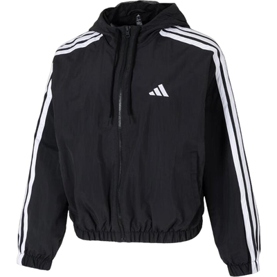 Adidas/阿迪达斯正品TH MH WV JKT女士梭织短款外套JZ2162
