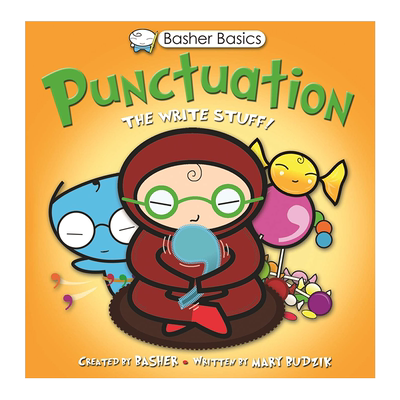 英文绘本 Basher basics Books Punctuation: The Write Stuff! 书籍的标点符号:写作的东西! 好玩的科学书 纯全英文正版英语书籍