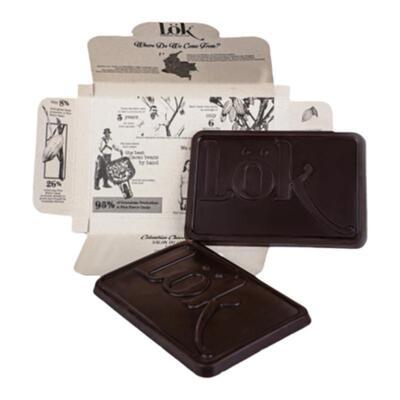 lok巧克力纯可可脂100%黑巧克力哥伦比亚进口零食混合果干坚果85g