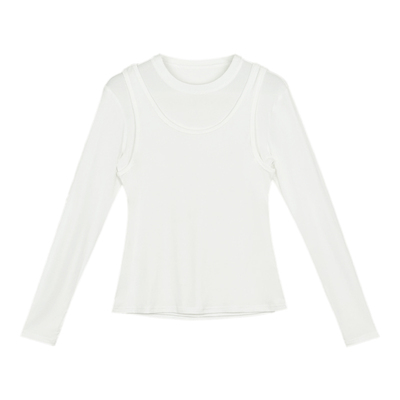 weave穿搭公式白色两件套T恤