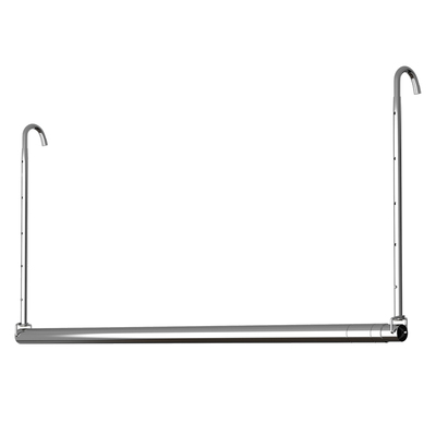 阳台伸缩晾衣杆不锈钢晾衣架