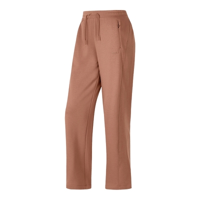 Skechers斯凯奇女裤冬季时尚休闲舒适直筒针织长裤 P424W198/0548