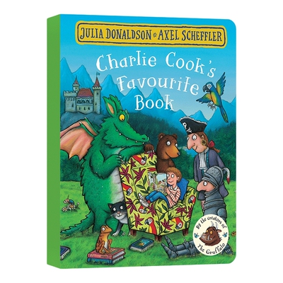 查理库里最喜欢的书 英文原版绘本 Charlie Cook's Favourite Book 英文版 进口英语原版书籍
