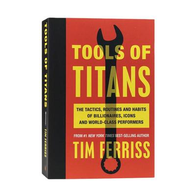 现货英文原版巨人的工具畅销经管