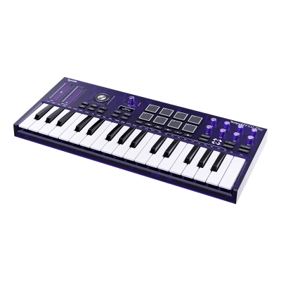 Synido森林岛探索家音源版MIDI键盘dj乐队伴奏编曲便携32键控制器