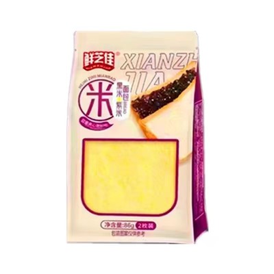 鲜芝佳紫米夹心软面包