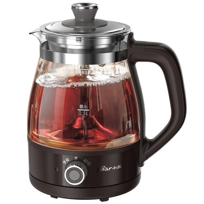 小熊器黑煮茶壶家用全自动蒸汽