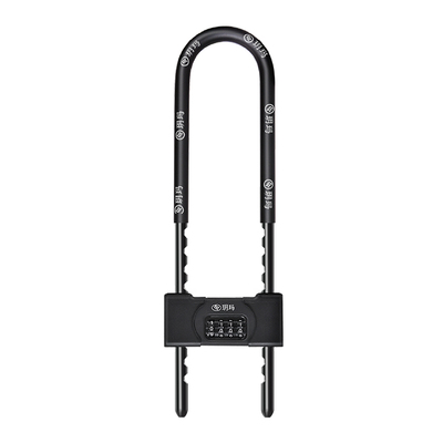 玥玛密码玻璃锁U型锁锁具