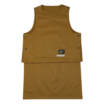 工装围裙防油餐饮可拆卸奶茶咖啡