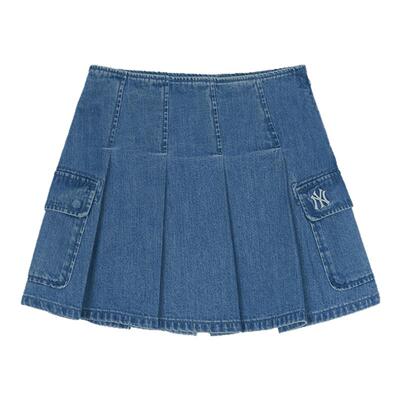 MLB官方女款牛仔短裙