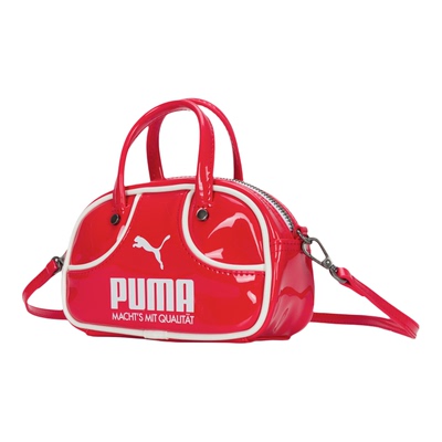 彪马新年款马年男包女包官方正品PUMA-1976-Micro-Grip红色单肩包