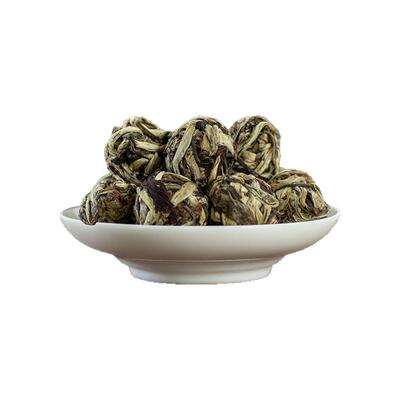云南景谷古树大白茶龙珠茶一粒一泡白茶60克袋装 清甜果香