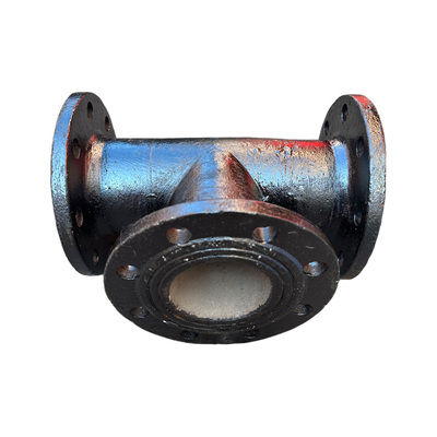 球墨全盘三通铸铁水管接头